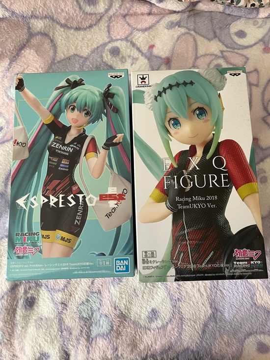 Bandai Namco | Other | Racing Miku Teamukyo Figure Set 282019 ...